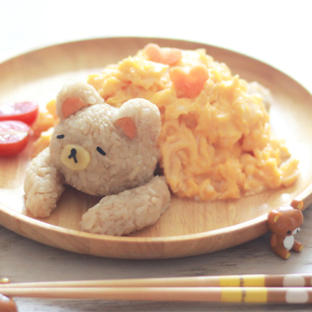 How to make Rilakkuma Mitarashi Dango | Yukitchen
